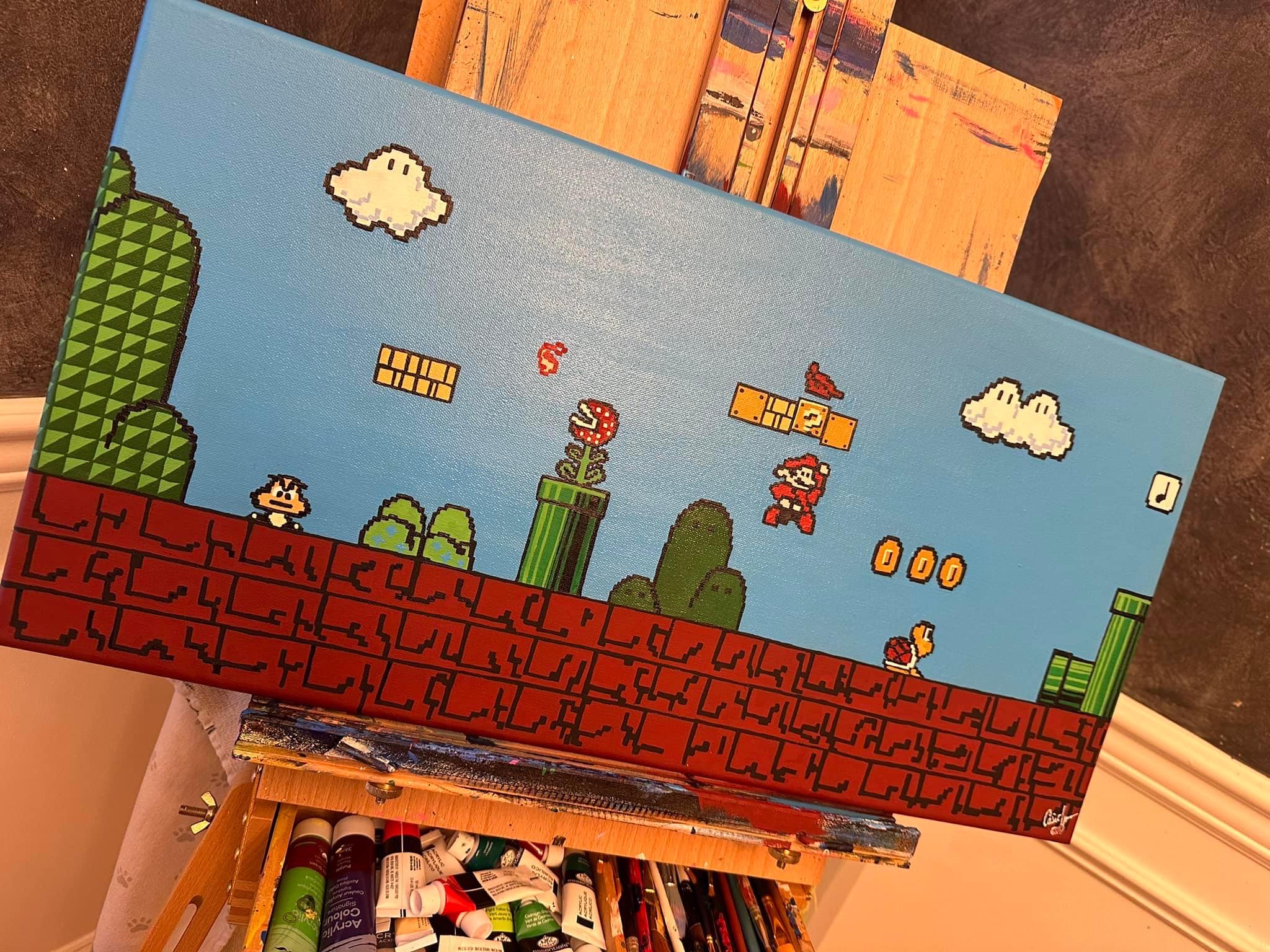 Mario Scene - Etsy