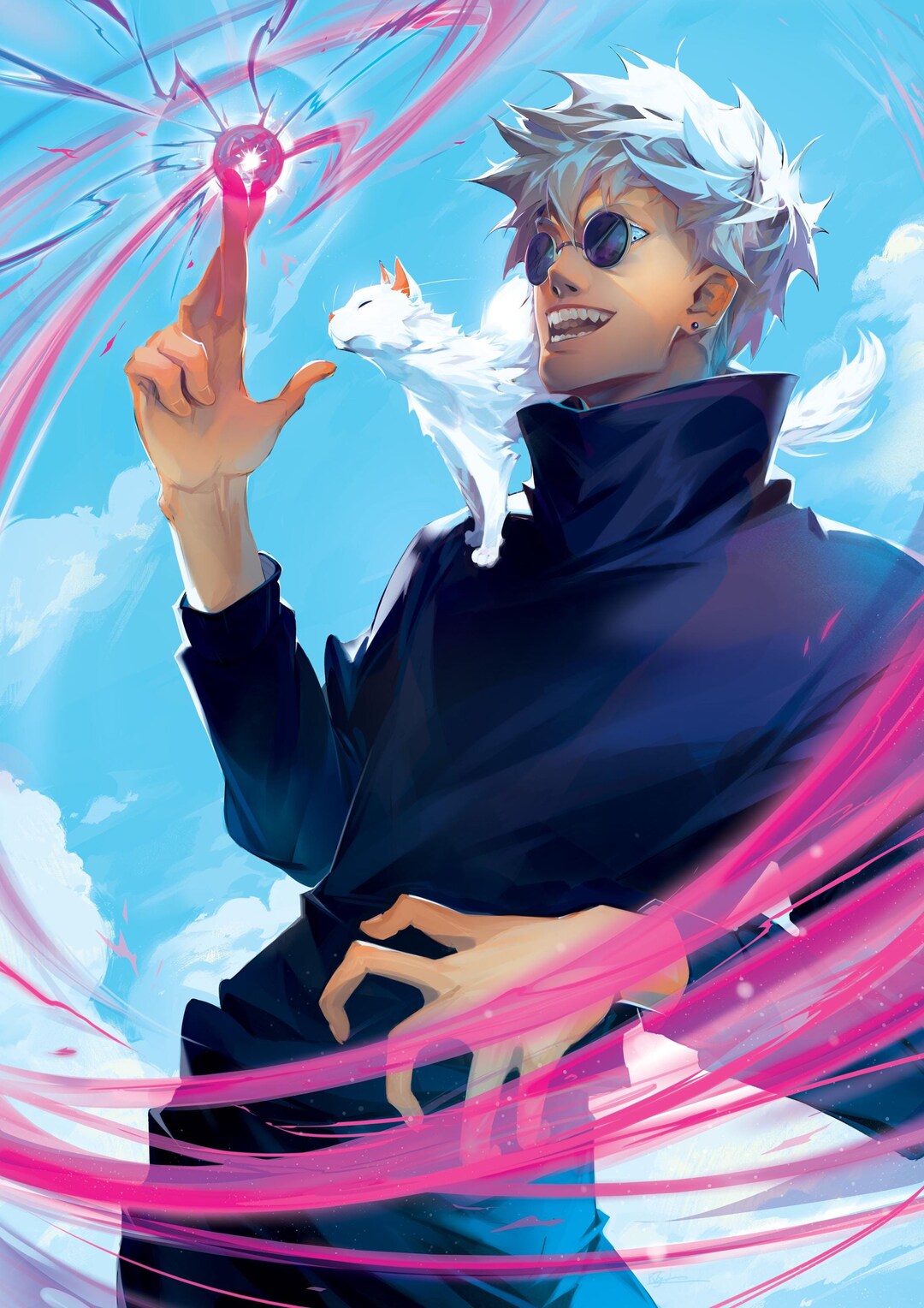 Gojo A4 Print - Etsy