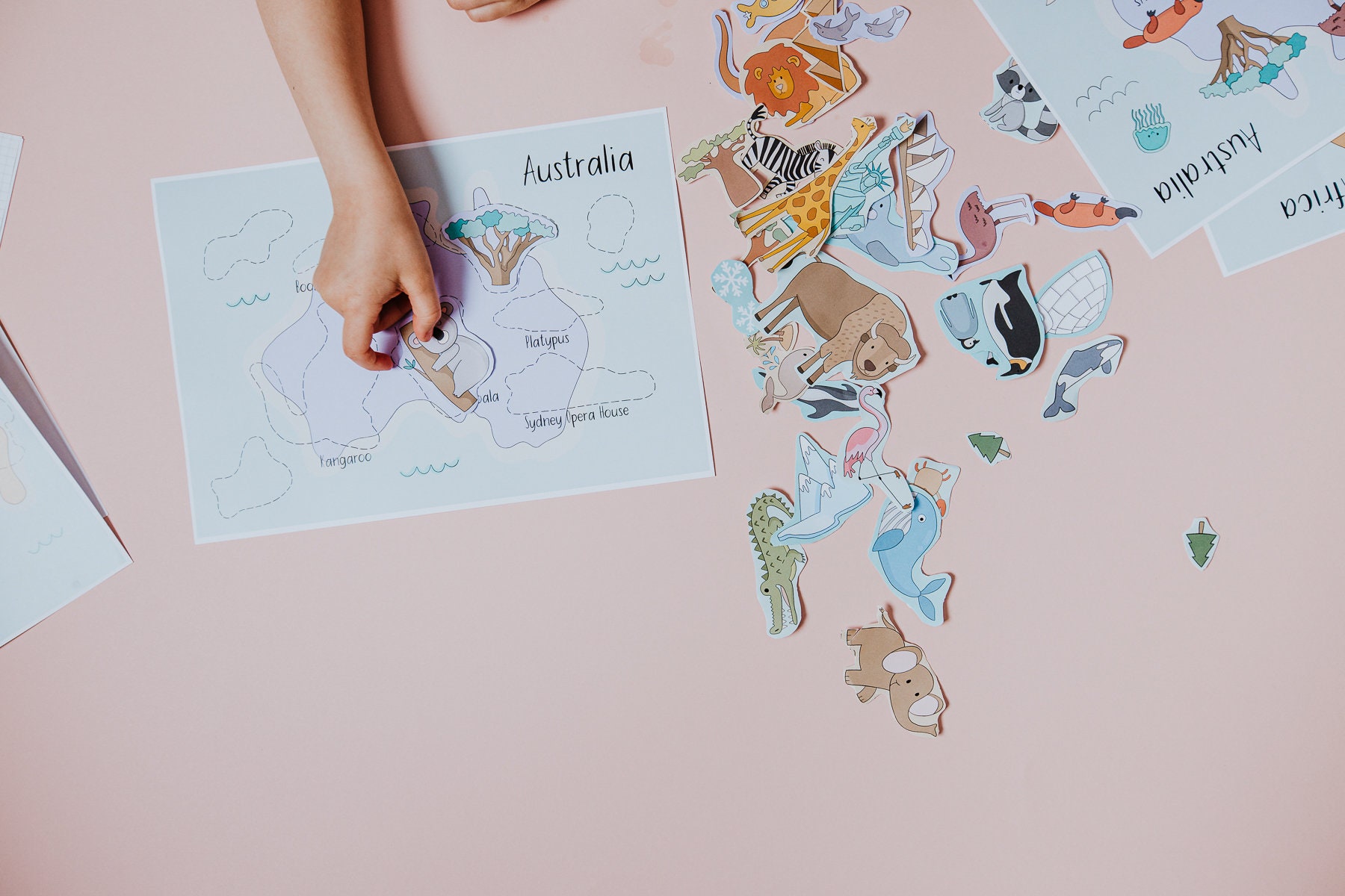 Printable World Map Workshop - Etsy