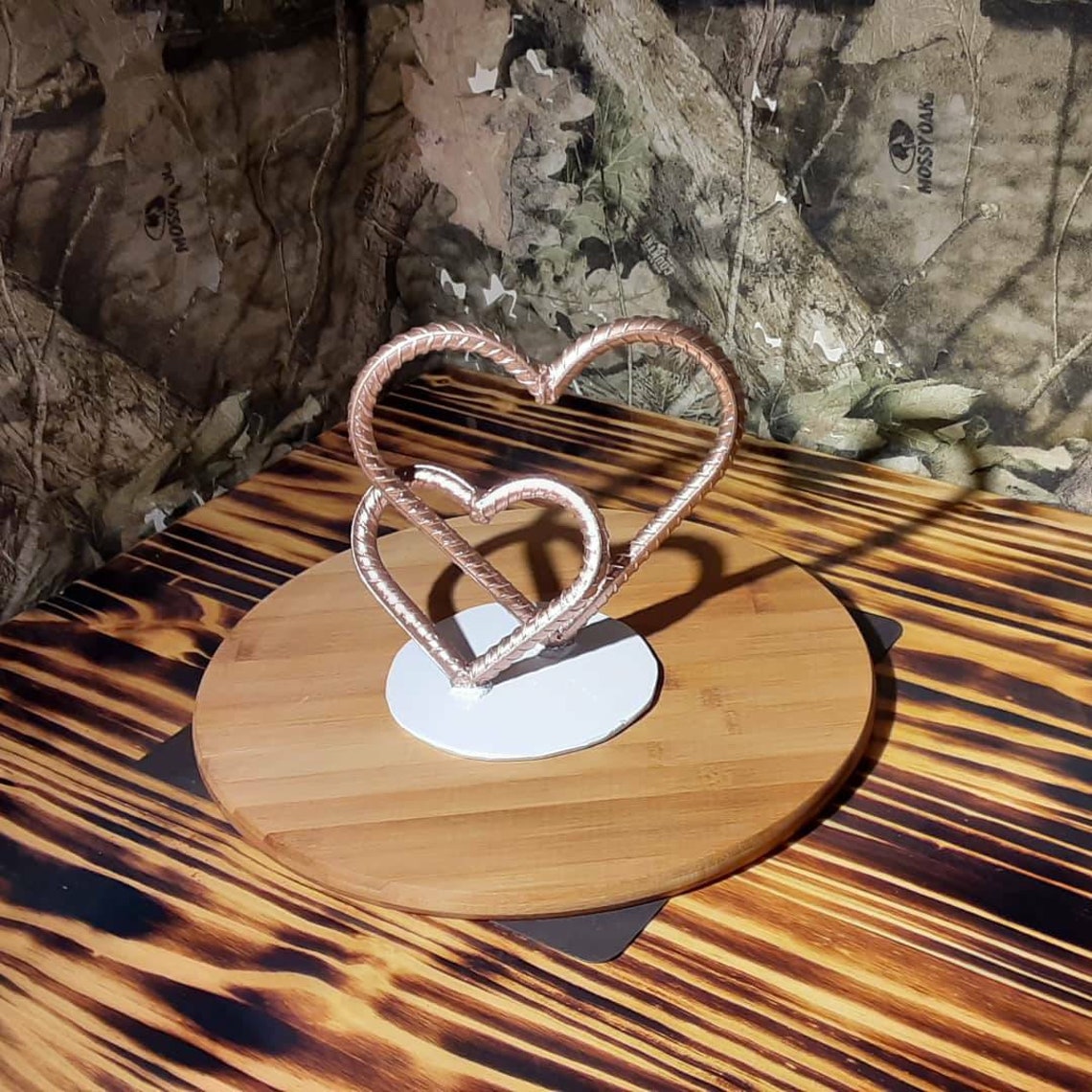 Handcrafted Industrial Heart Sculpture of Repurposed Welded Rebar - Etsy