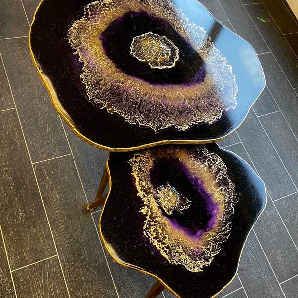 Agate End Table - Etsy