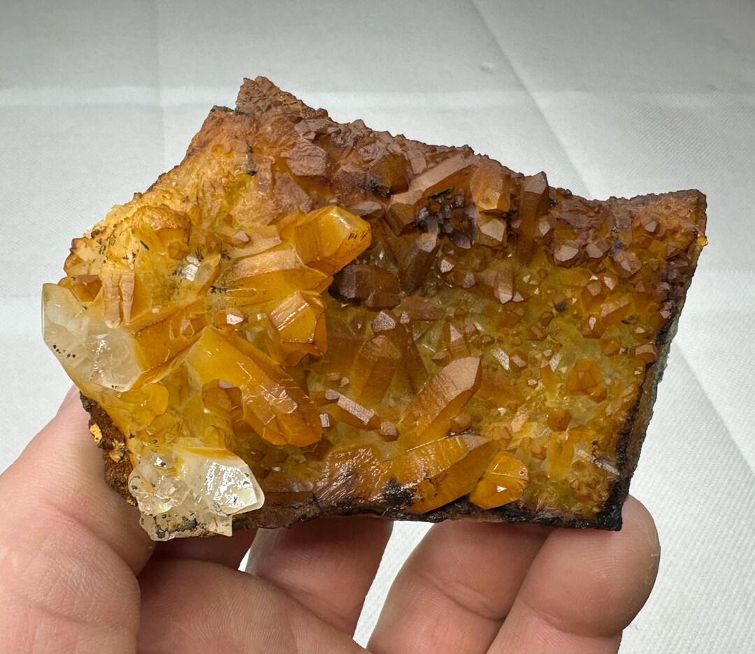 Wonderful Quartz With Limonite From the Famous 9th of September Mine ...