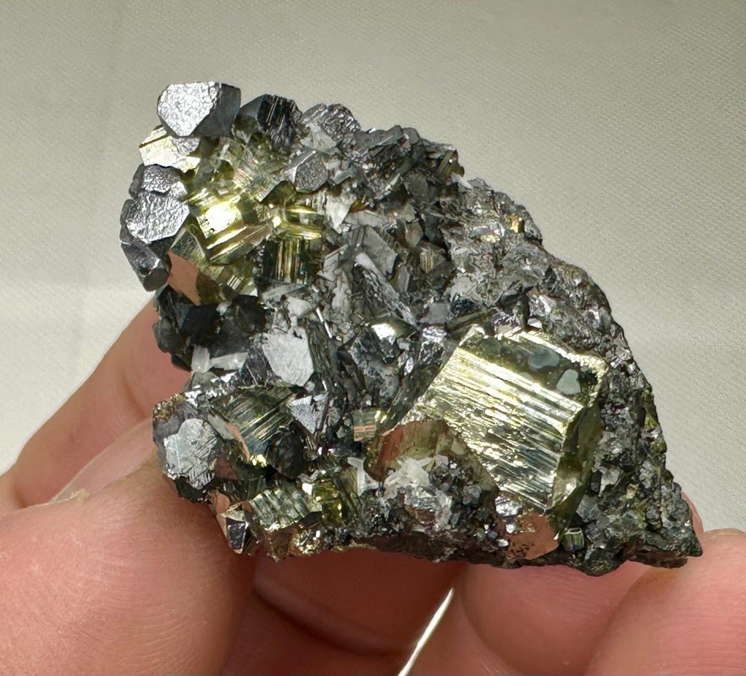 Pyrite With Sphalerite From the Famous 9th of September Mine,madan ...
