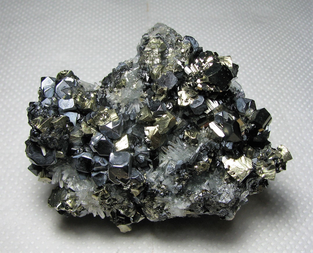Great Galena With Sphalerite, Quartz and Pyrite, Madan, Bulgaria ...