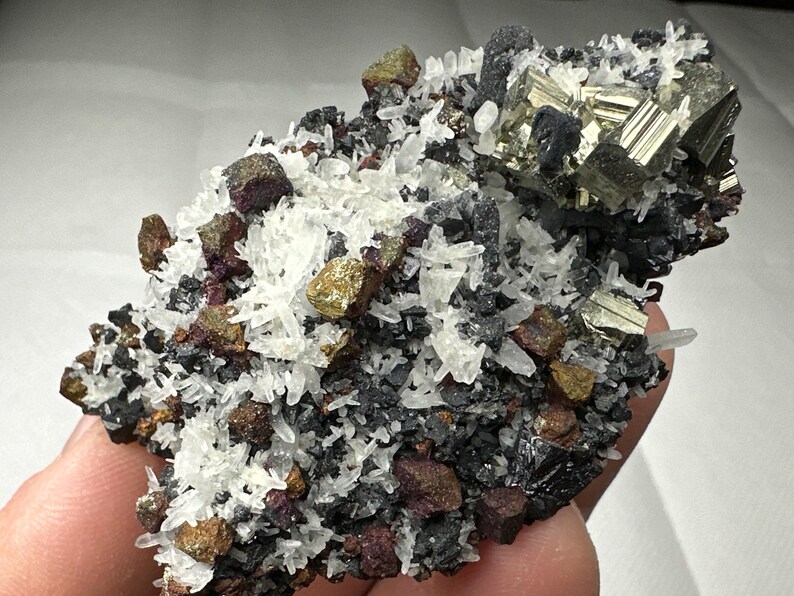Great Combination of Pyrite, Sphalerite, Quartz and Chalcopyrite, Madan ...