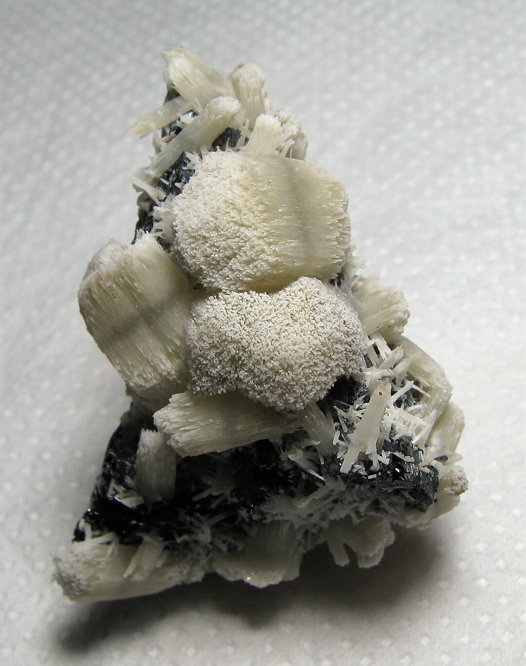 Aesthetic Rare Two Generations Calcite on Micro Crystals Sphalerite ...