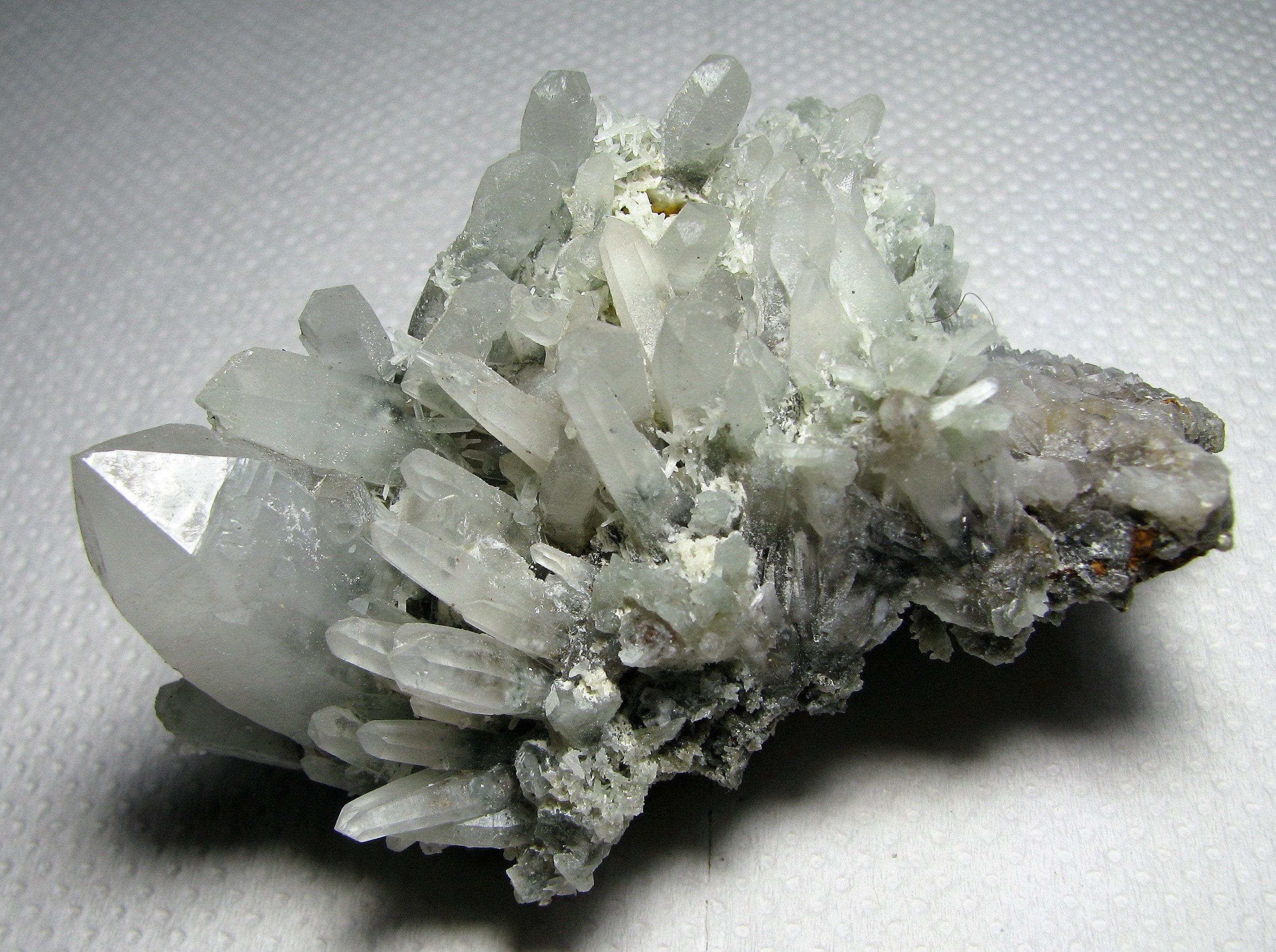 Incredible Natural Quartz With Chloride Includings From the Famous 9th ...