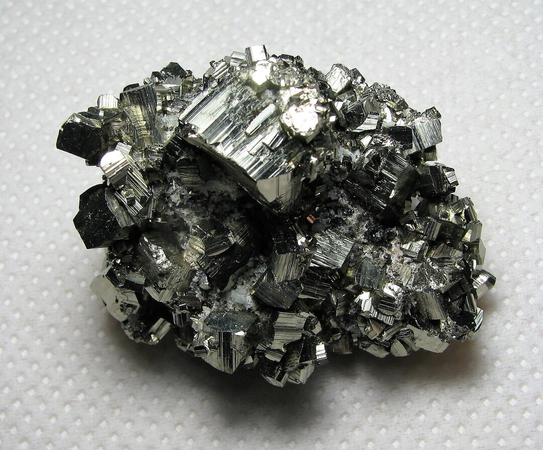 Nice Shiny Pyrite From the Famous Borieva Mine, Madan,bulgaria, Mineral ...