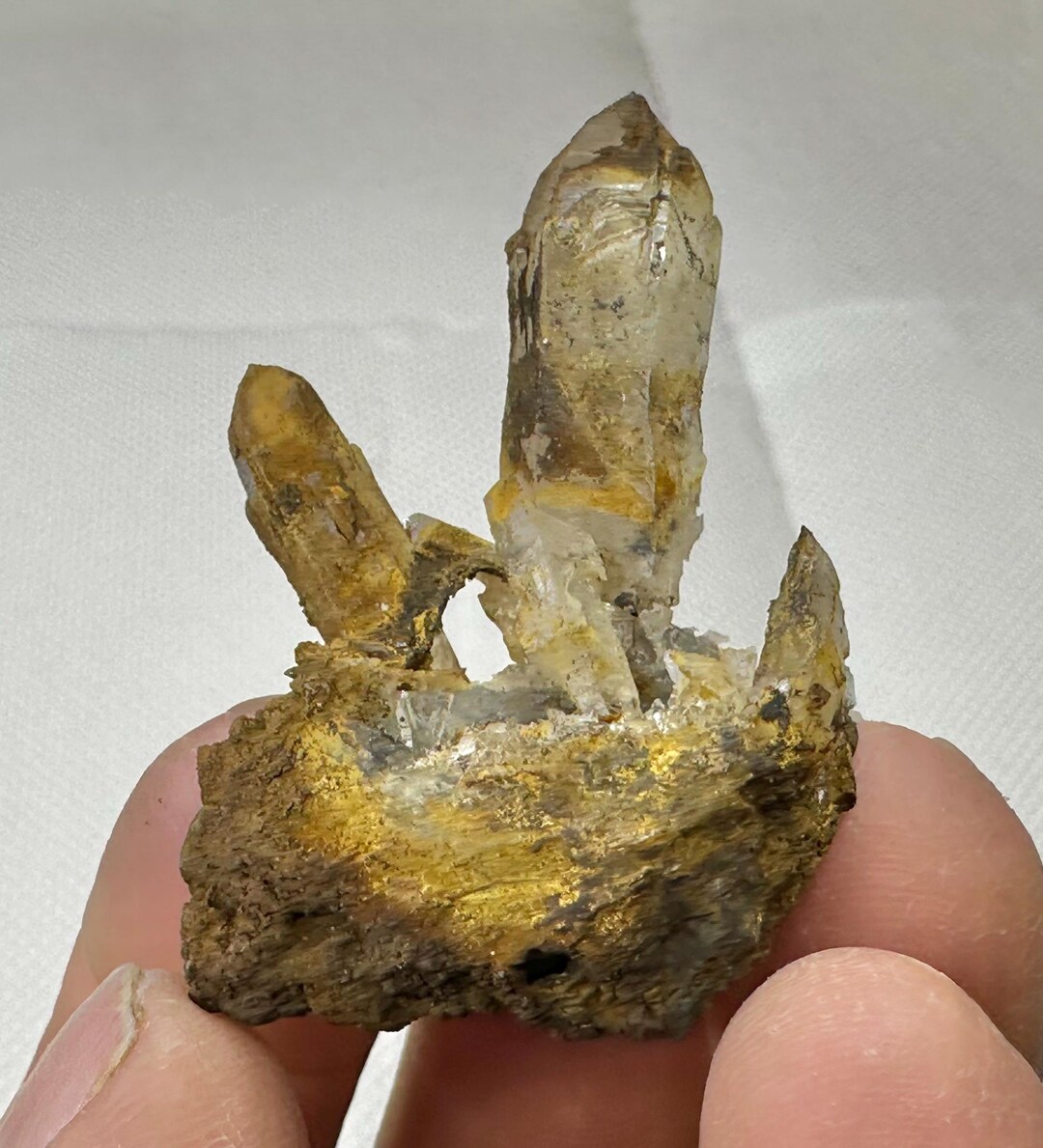 Wonderful Quartz With Limonite From the Famous 9th of September Mine ...