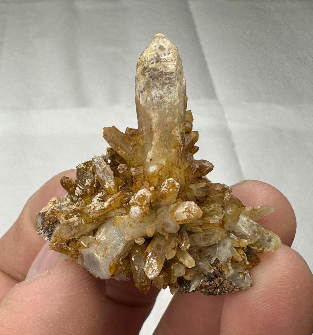 Wonderful Quartz With Limonite From the Famous 9th of September Mine ...