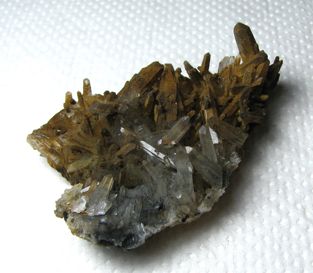 Beautiful Quartz With Iron Oxide From the Famous 9th of September Mine ...
