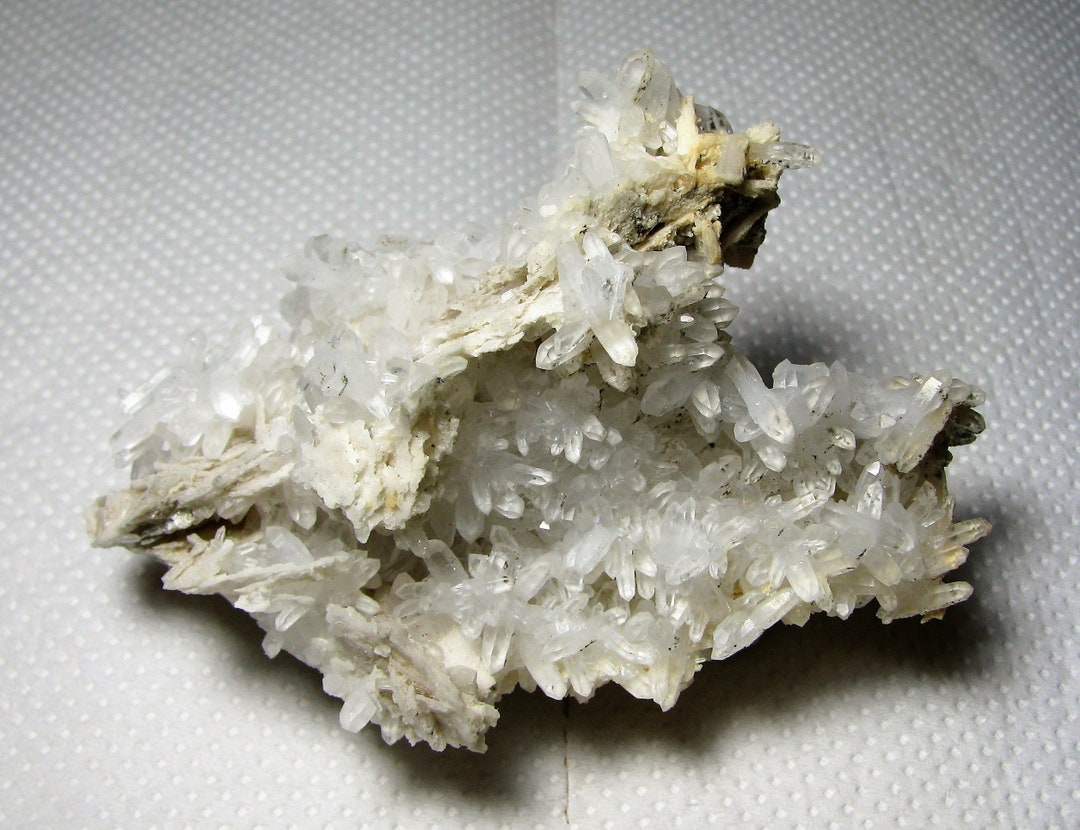 Beautiful Quartz With Calcite From the Famous 9th of September Mine ...