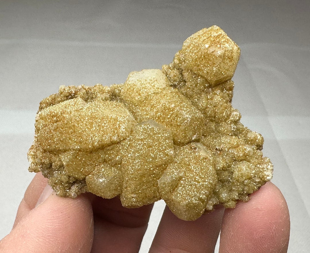 Lovely Calcite With Micro Crystals Rhodochrosite, Madan, Bulgaria ...