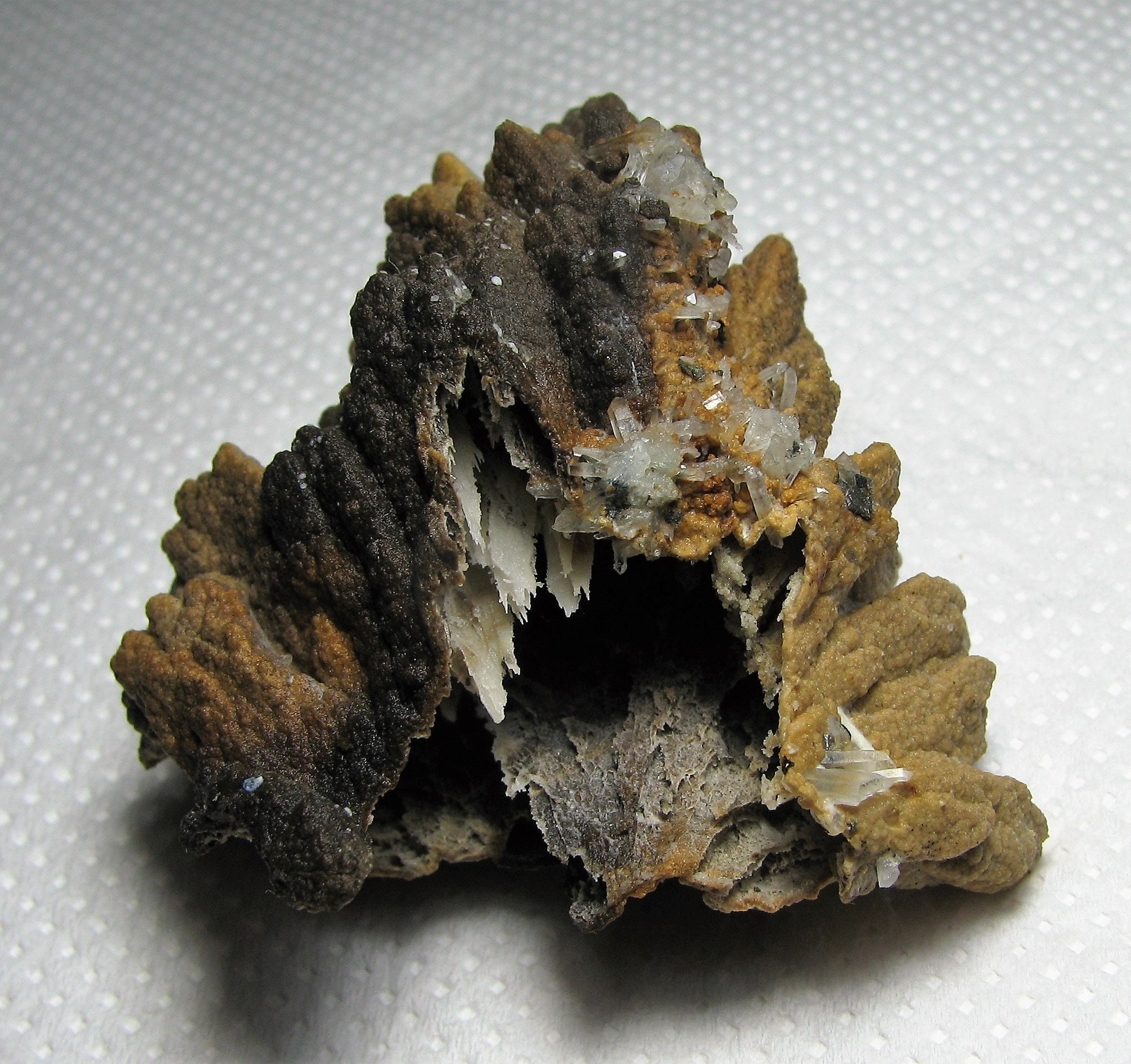 Rare Epimorphosis of Siderite After Calcite From the Famous 9th of ...