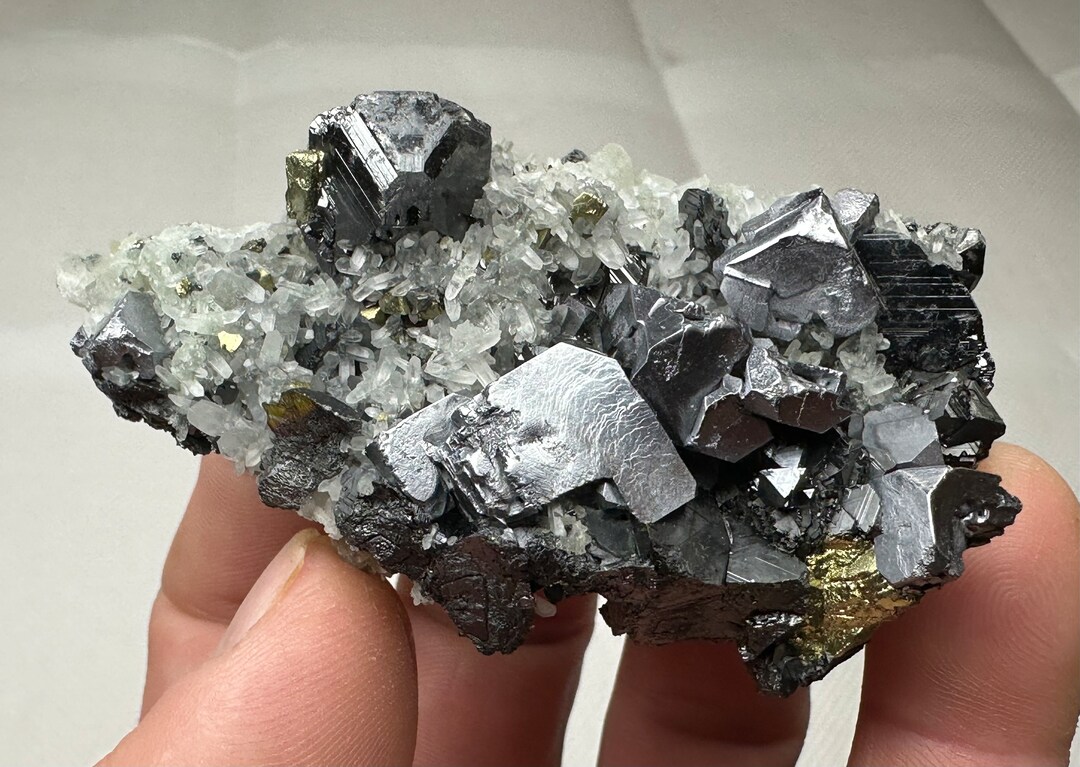 Great Galena With Sphalerite and Quartz, Madan, Bulgaria, Natural ...
