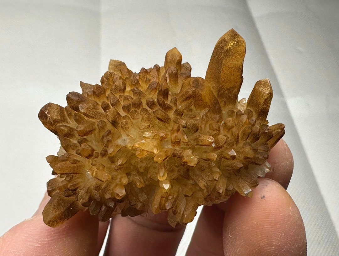 Beautiful and Aesthetic Quartz With Limonite, Madan, Bulgaria, Natural ...