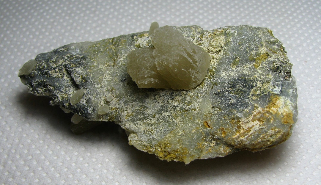 Nice Rare and Very Aesthetic Calcite on Matrix From the Famous 9th of ...