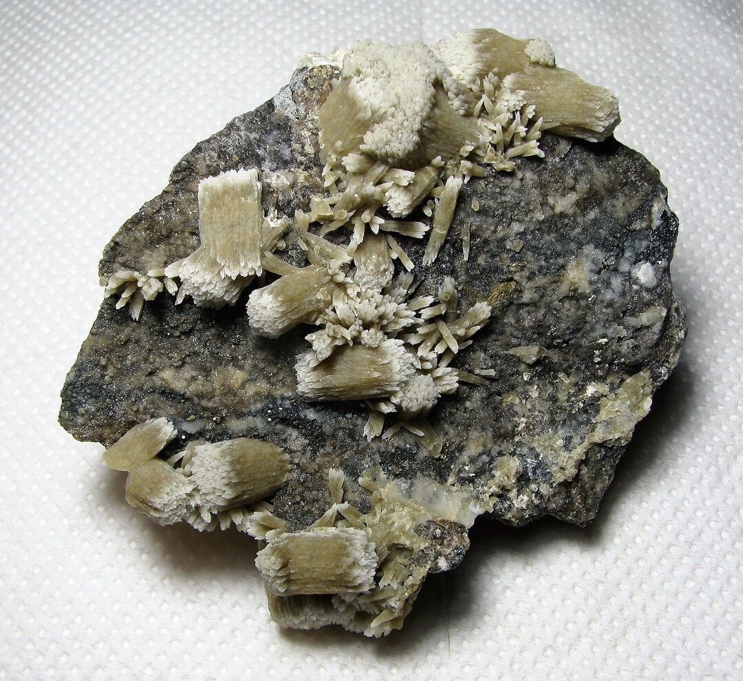 Excellent Rare Two Generations Calcite on Matrix , Madan, Bulgaria ...