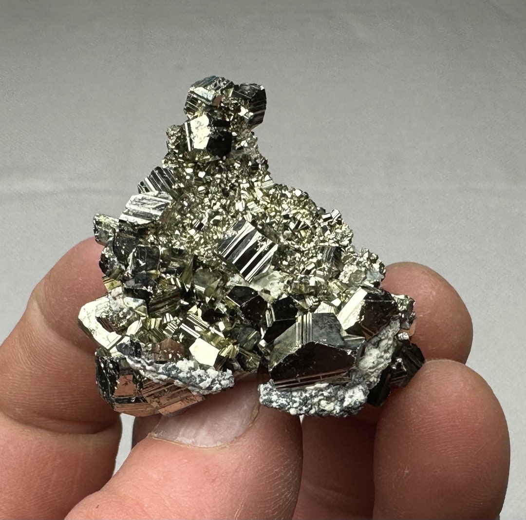 Lovely Double Sided Shiny Pyrite From the Famous 9th of September Mine ...