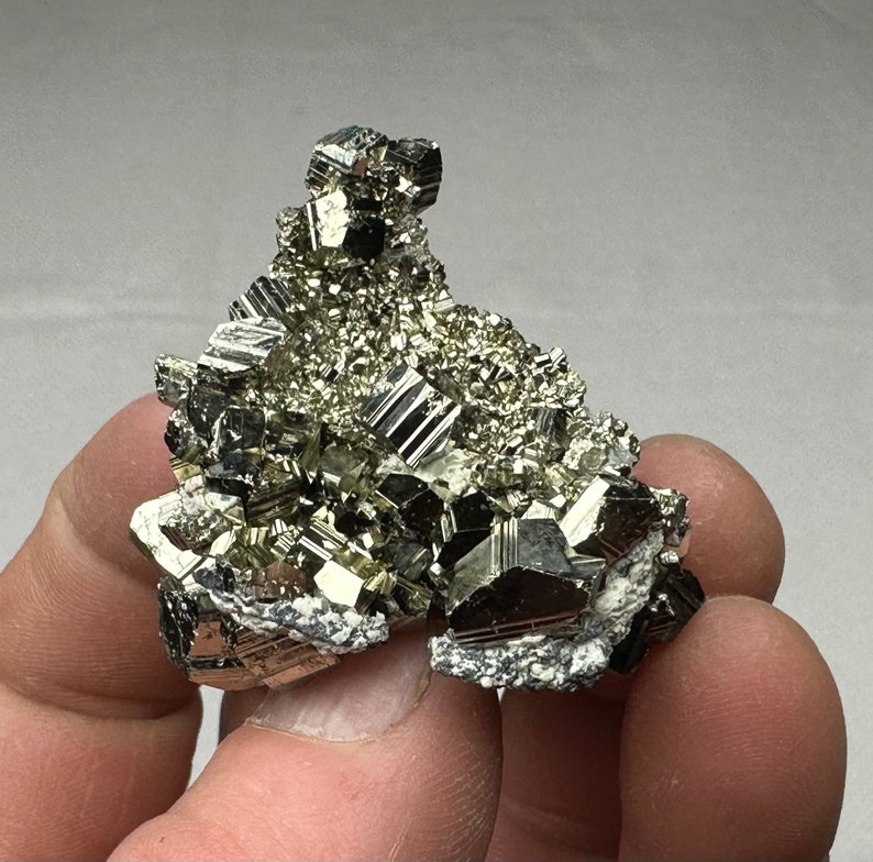 Lovely Double Sided Shiny Pyrite From the Famous 9th of September Mine ...