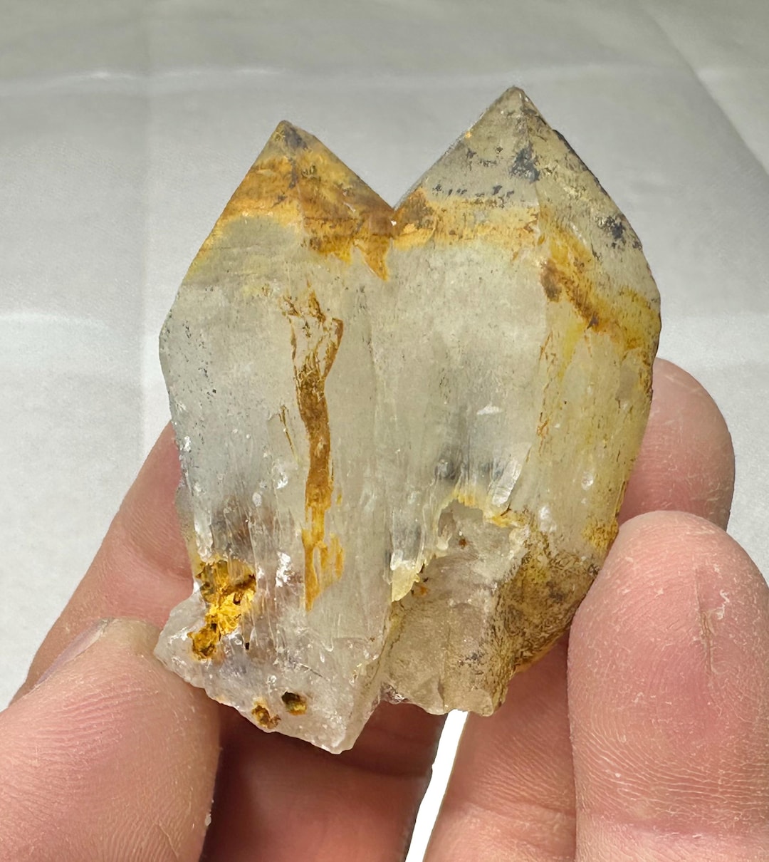 Wonderful Quartz With Limonite From the Famous 9th of September Mine ...