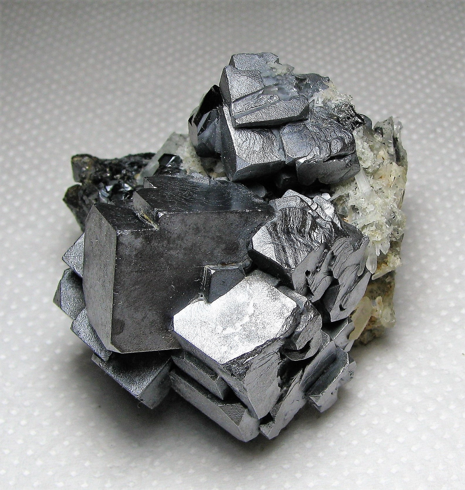 Beautiful Galena With Quartz and Sphalerite From the Famous 9th of ...