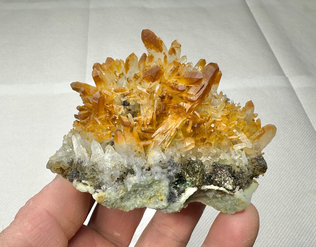Quartz With Limonite From the Famous 9th of September Mine, Madan ...