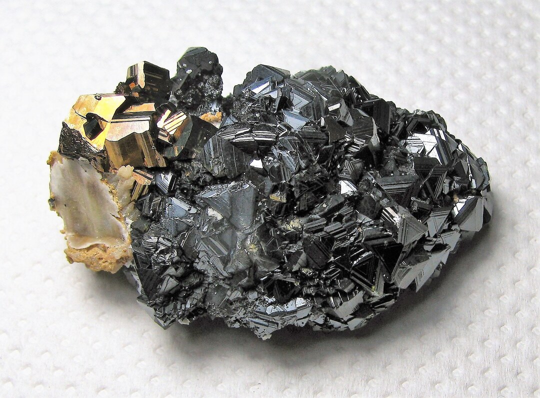Nice Iridescent Pyrite With Sphalerite, Madan, Bulgaria, Mineral ...
