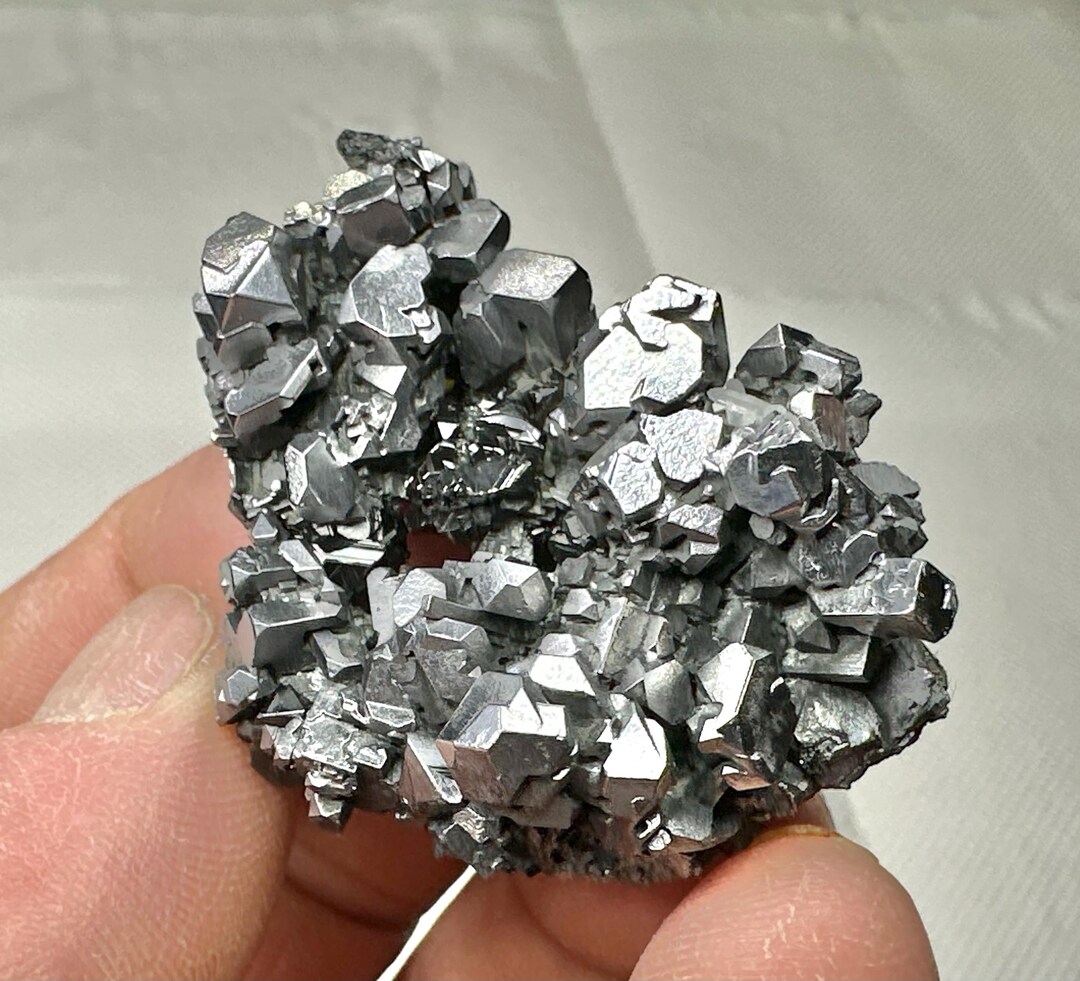 Impressive Morphology of Galena From the Famous 9th of September Mine ...