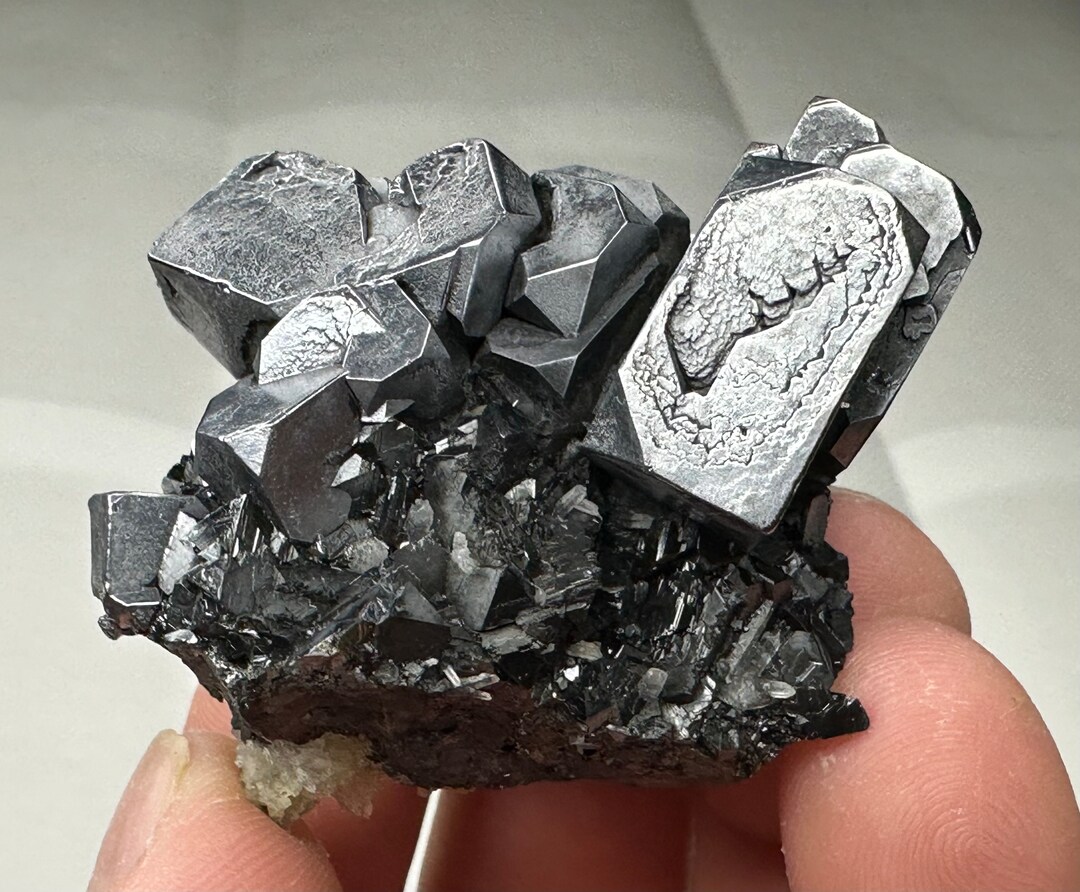 Great Rare Skeletal Galena With Sphalerite, Madan, Bulgaria, Natural ...