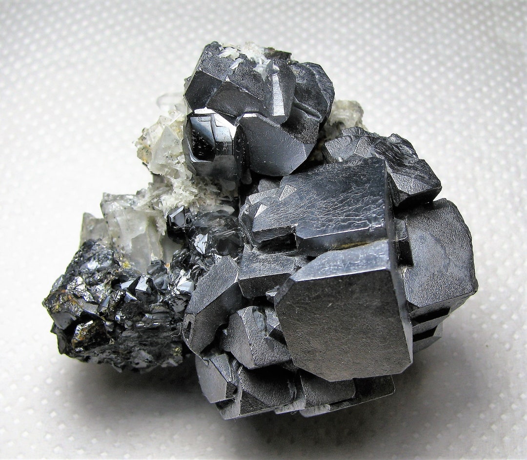 Beautiful Galena With Quartz and Sphalerite From the Famous 9th of ...
