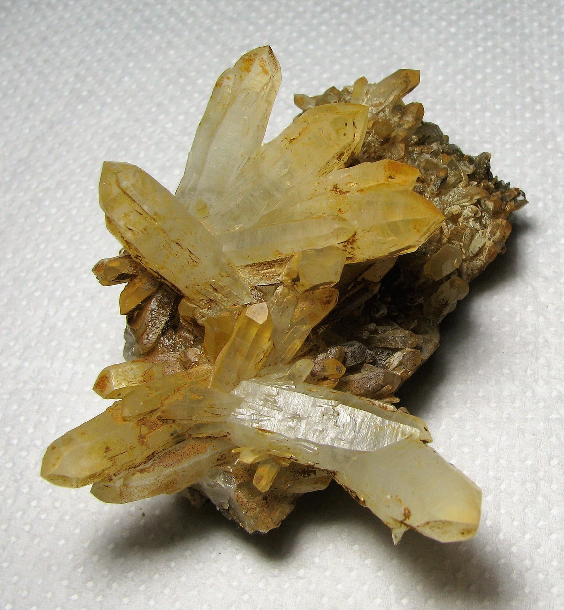 Impressive quartz with limonite from the famous 9th of | Etsy