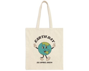 Earth Day Tote Bag, Reduce Reuse Recycle Canvas Bag, Canvas Tote Bag ...