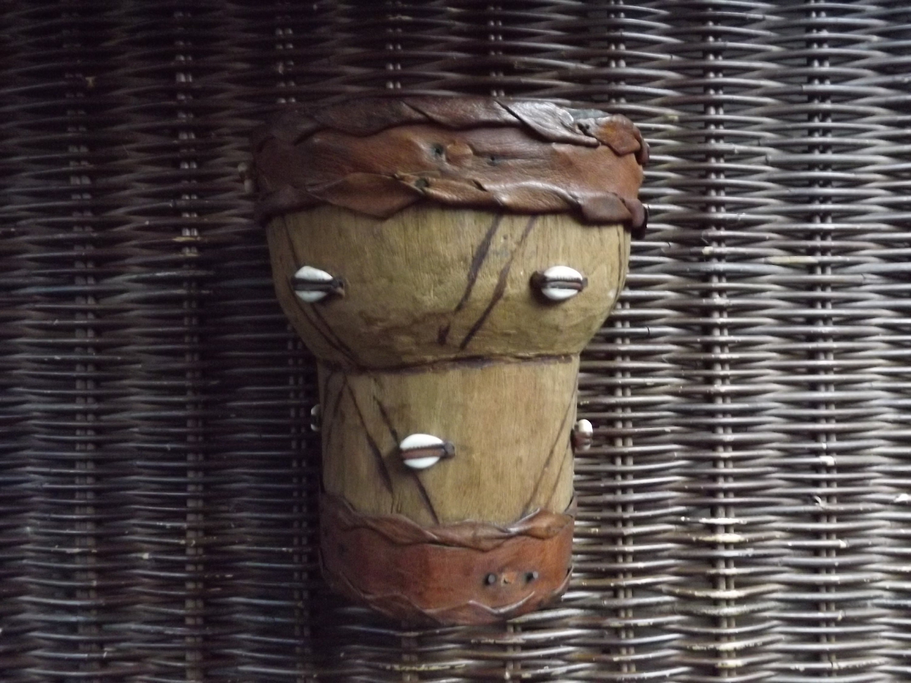 Vintage African Djembe / Tambou Instrumentos decorativos - Etsy España