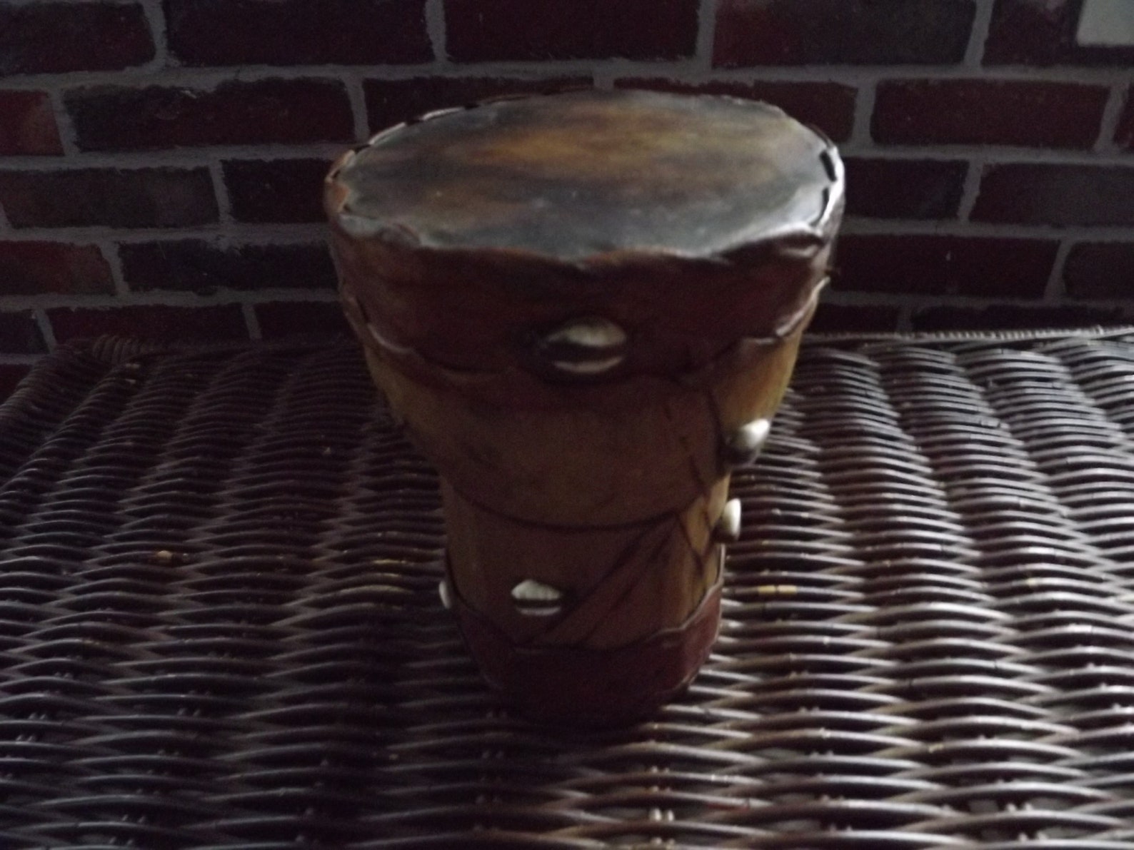 Vintage African Djembe / Tambou Instrumentos decorativos - Etsy España