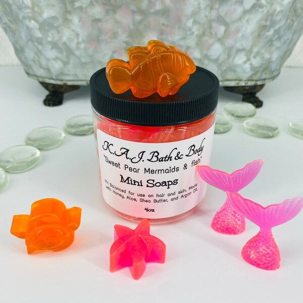 Mini Fish Soaps - Etsy