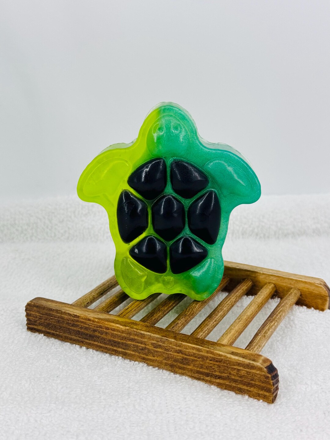 Bubbles the Turtle Artisan Soap Bar - Etsy