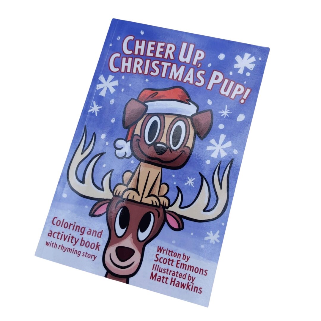 Cheer Up, Christmas Pup! Coloring and Activity Book Signed by the ...