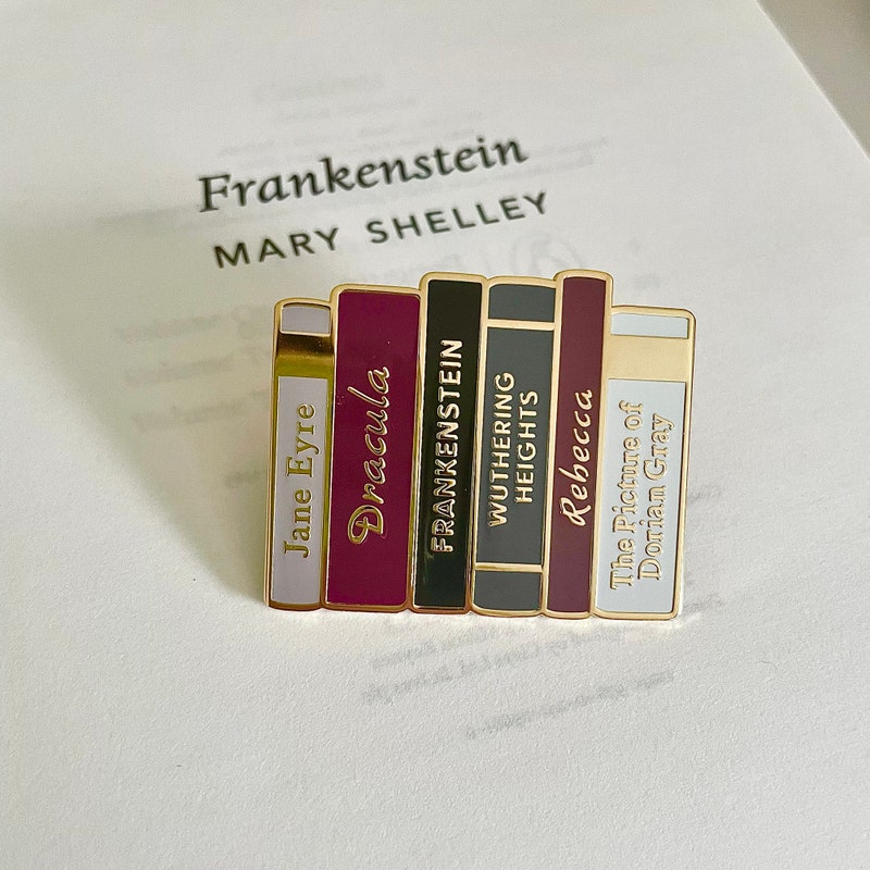Literary Pins - Etsy