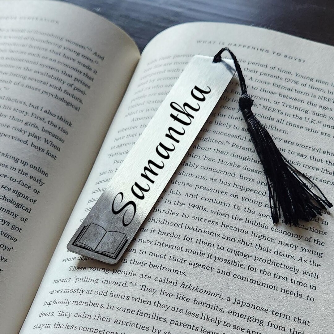 Luxury Stainless Steel Bookmark - Laser Engraved - Heavy Duty - Luxury ...