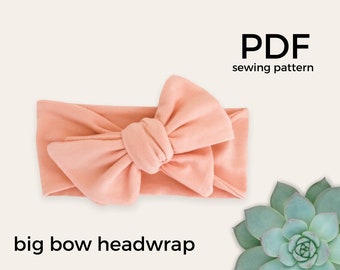Big Baby Bow Pattern | Etsy