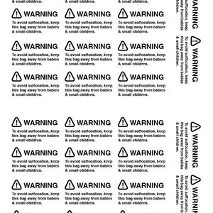 Amazon Warning Labels - Etsy