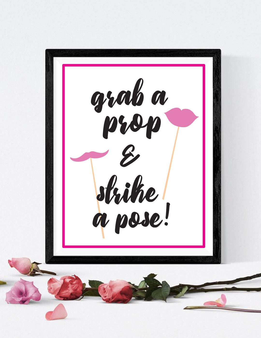Grab a Prop & Strike A Pose! - Etsy