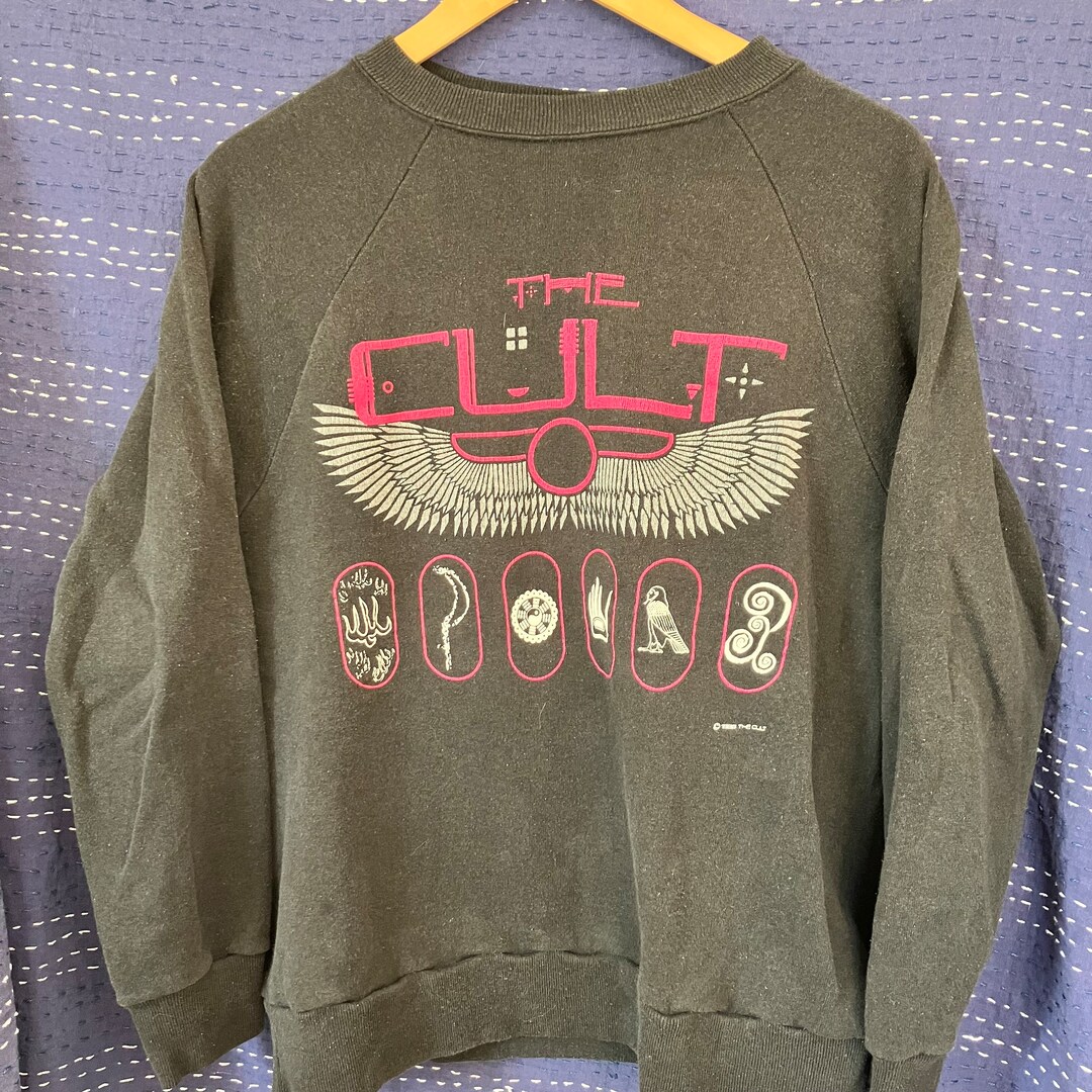 Rare THE CULT Love Sweatshirt, Black, Large LS - Etsy UK