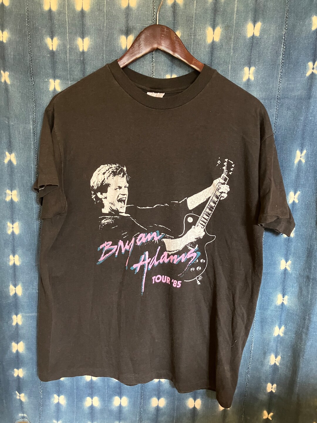 Vintage BRYAN ADAMS T Shirt, Black, XL - Etsy