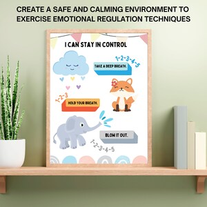 Calming Corner Classroom Posters, Calm Down Printable, Social Emotional ...