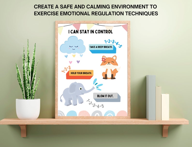 Calming Corner Classroom Posters Calm Down Printable Social - Etsy