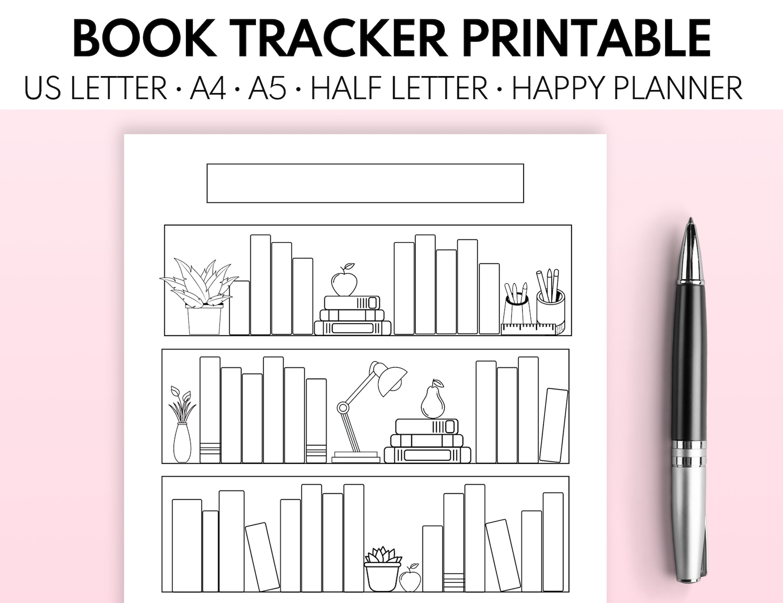 Book Tracker Printable Book's I've Read Reading Log - Etsy