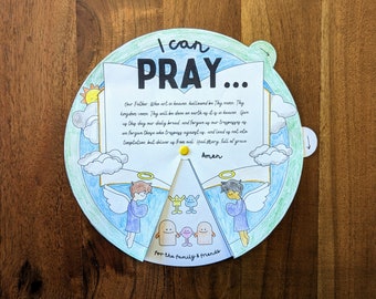 Salvation Color Gospel Bible Wheel Craft Printable Sunday School Faith ...