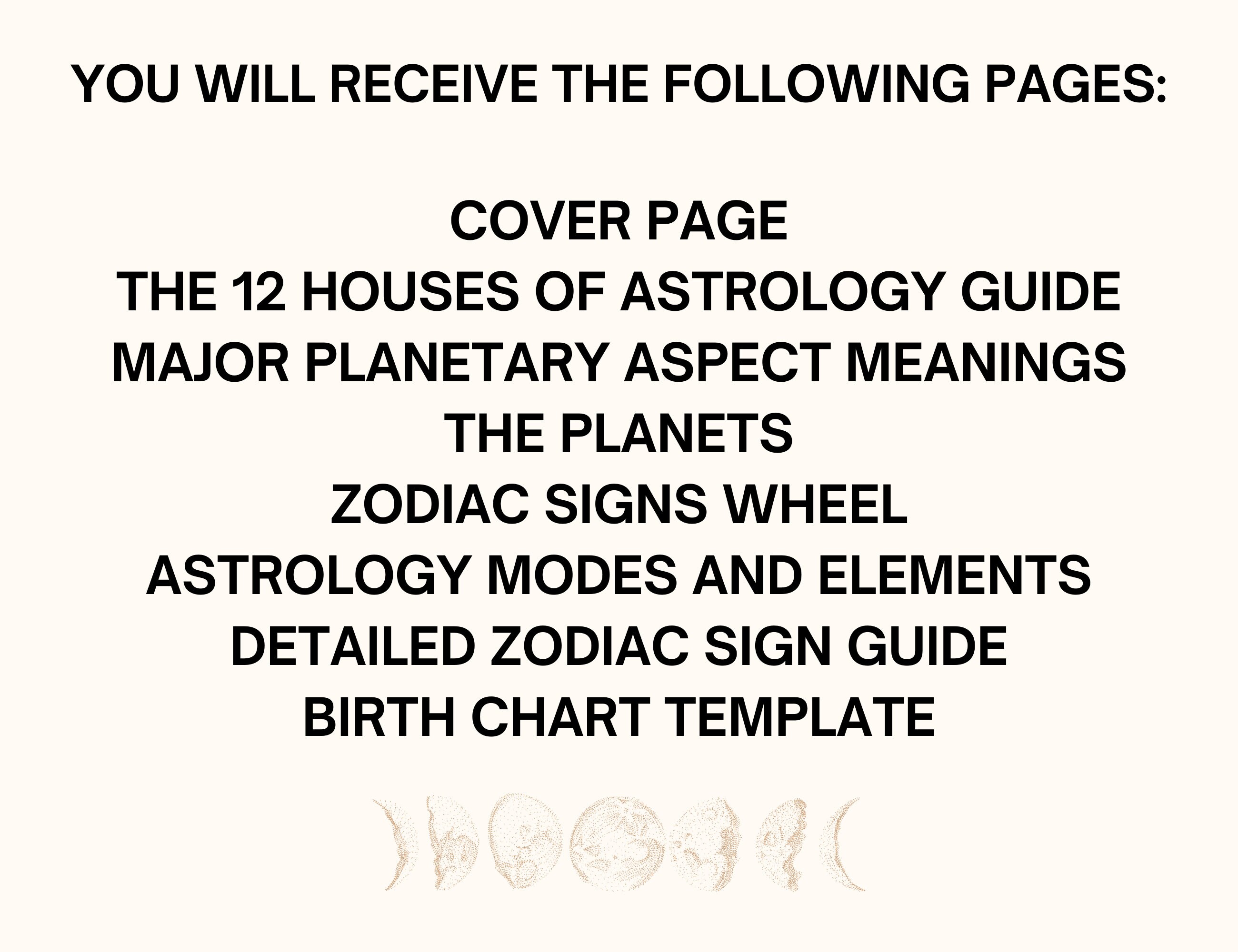 Astrology Cheat Sheet, Astrology Guide, Astrology Planner, Basics of ...